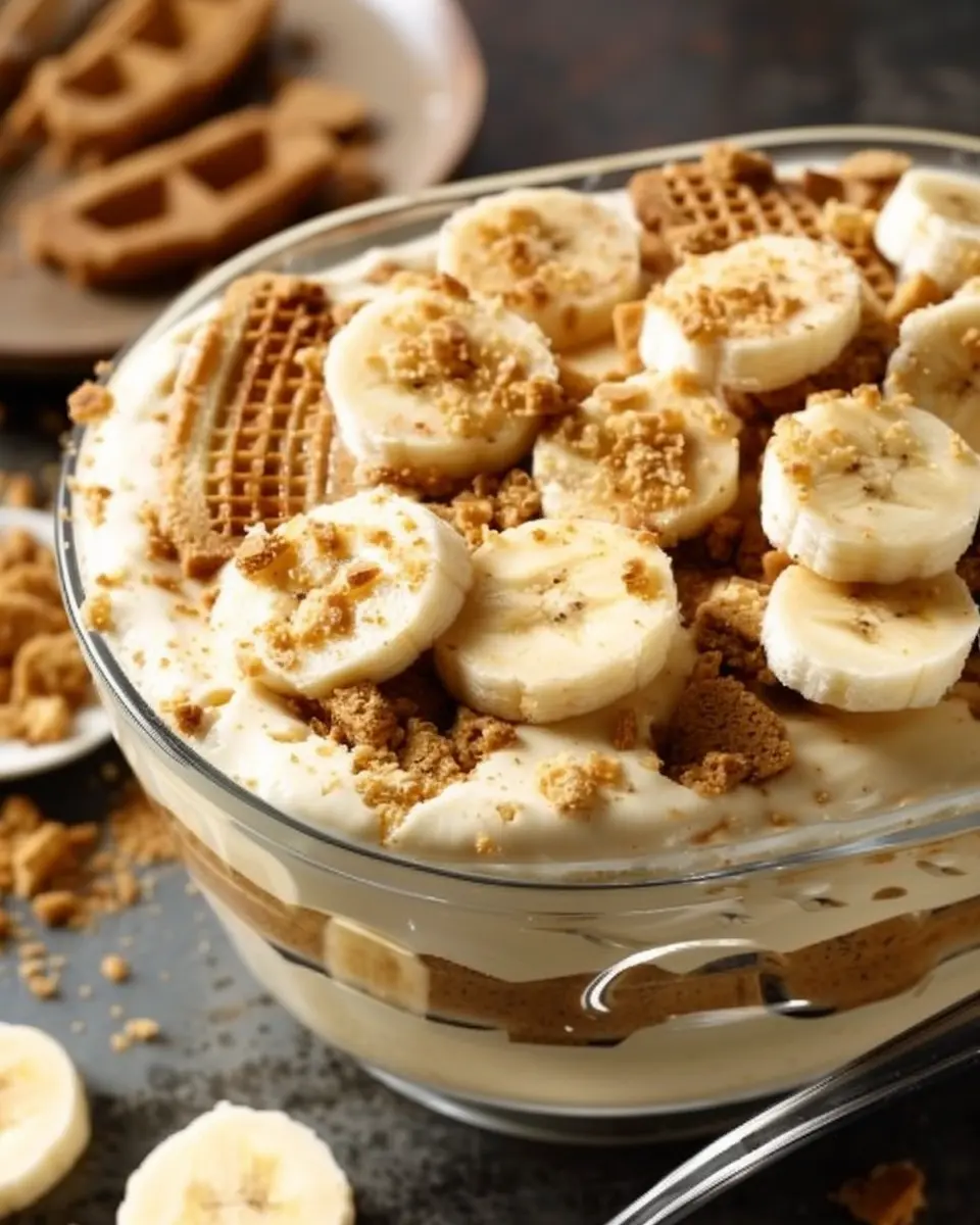 biscoff banana pudding